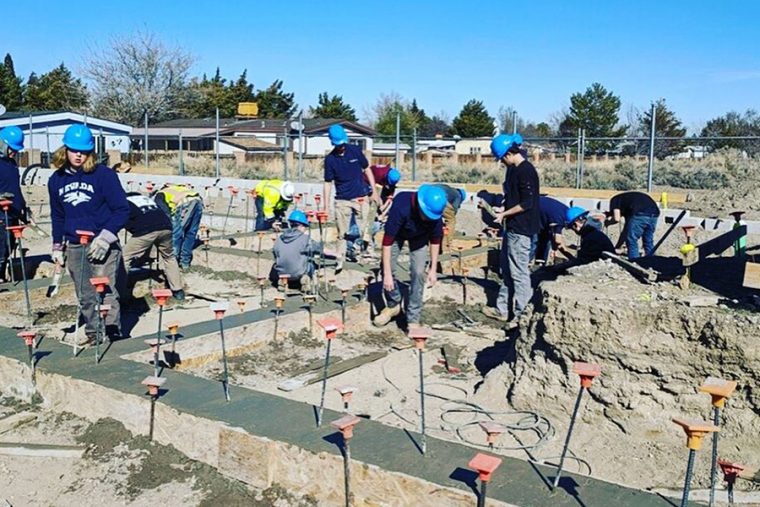 ACE Students Build a House - Q&D Construction