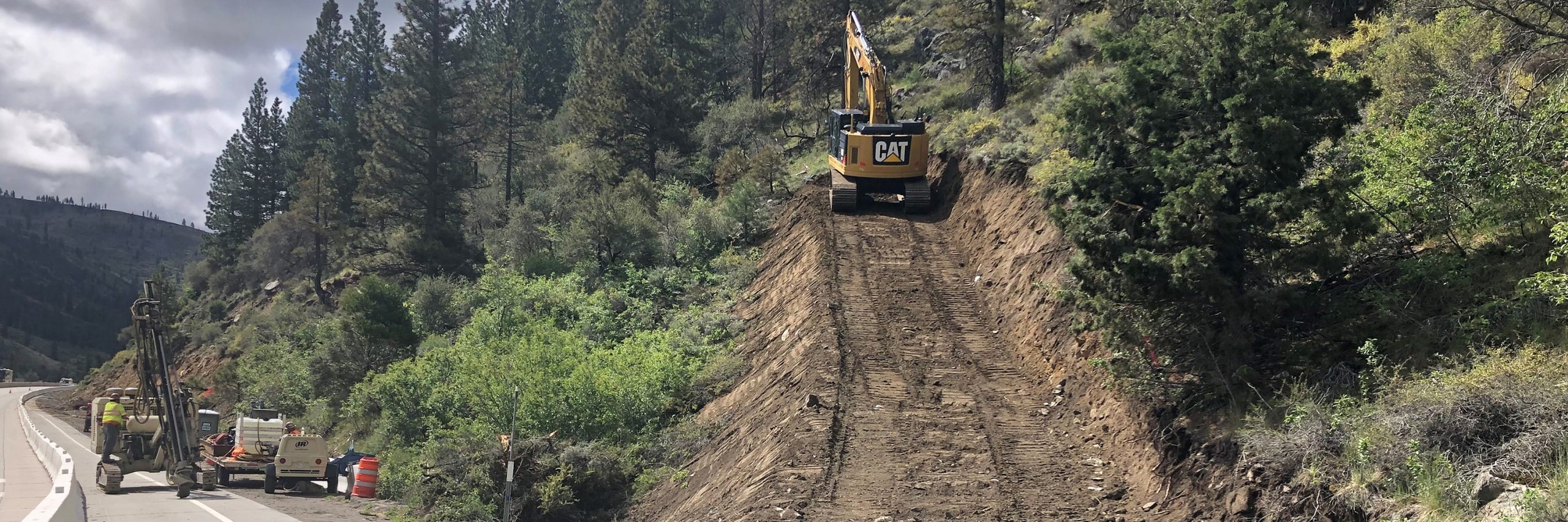 I-80 at Farad Slope Stabilization - Q&D Construction